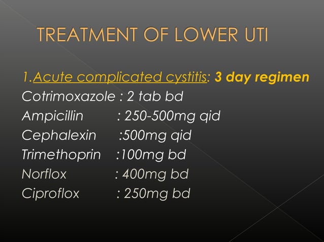 Urinary Tract Infection | PPT | Infectious Diseases | Diseases and ...