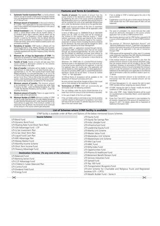 Uti mf strip application form arn | PDF