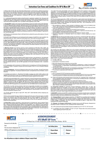 UTI - Unit Linked Insurance Plan (UTI-ULIP) New Editable Aplication ...