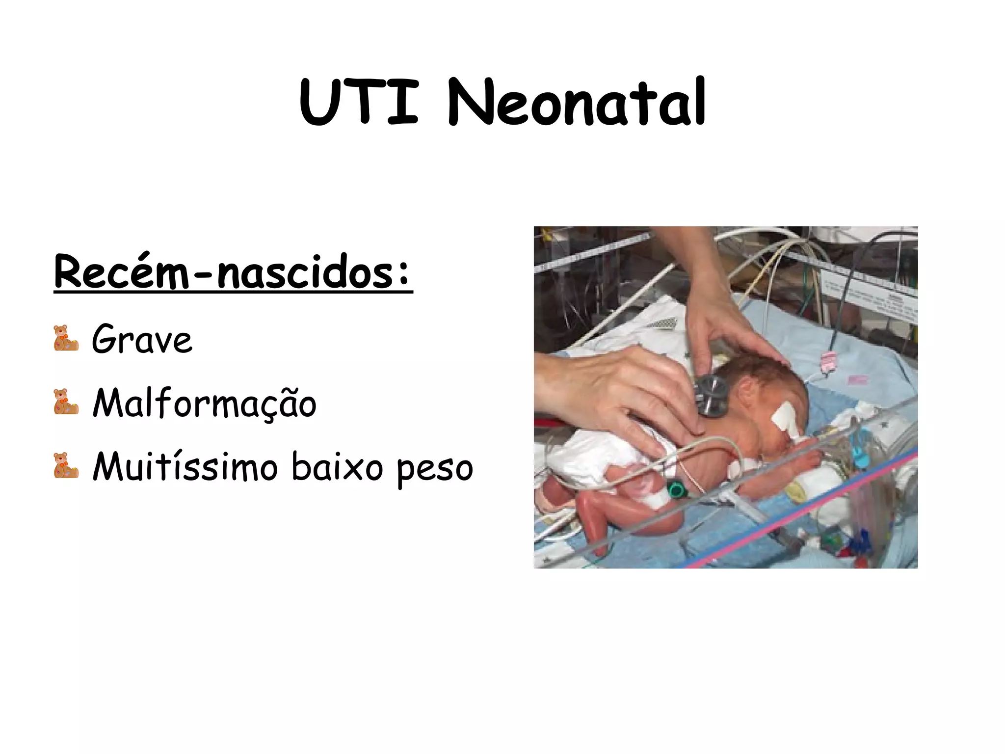 Enfermagem em UTI Pediátrica e Neonatal | PPT