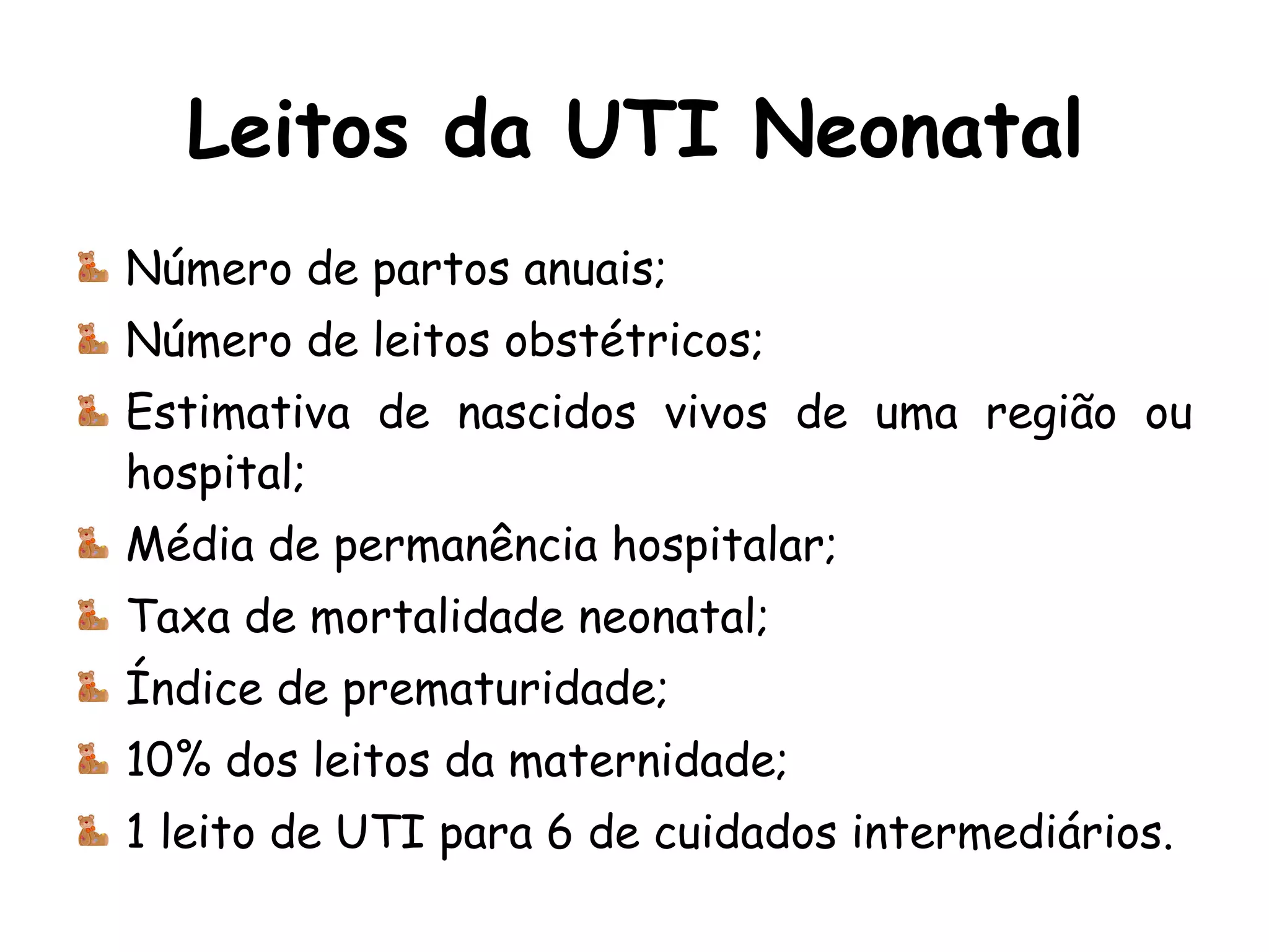 Enfermagem em UTI Pediátrica e Neonatal | PPT