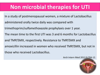 OVERVIEW of Uncomplicated Lower Urinary Tract Infection in women Dr ...
