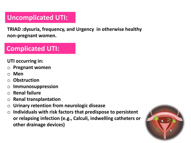 OVERVIEW of Uncomplicated Lower Urinary Tract Infection in women Dr ...