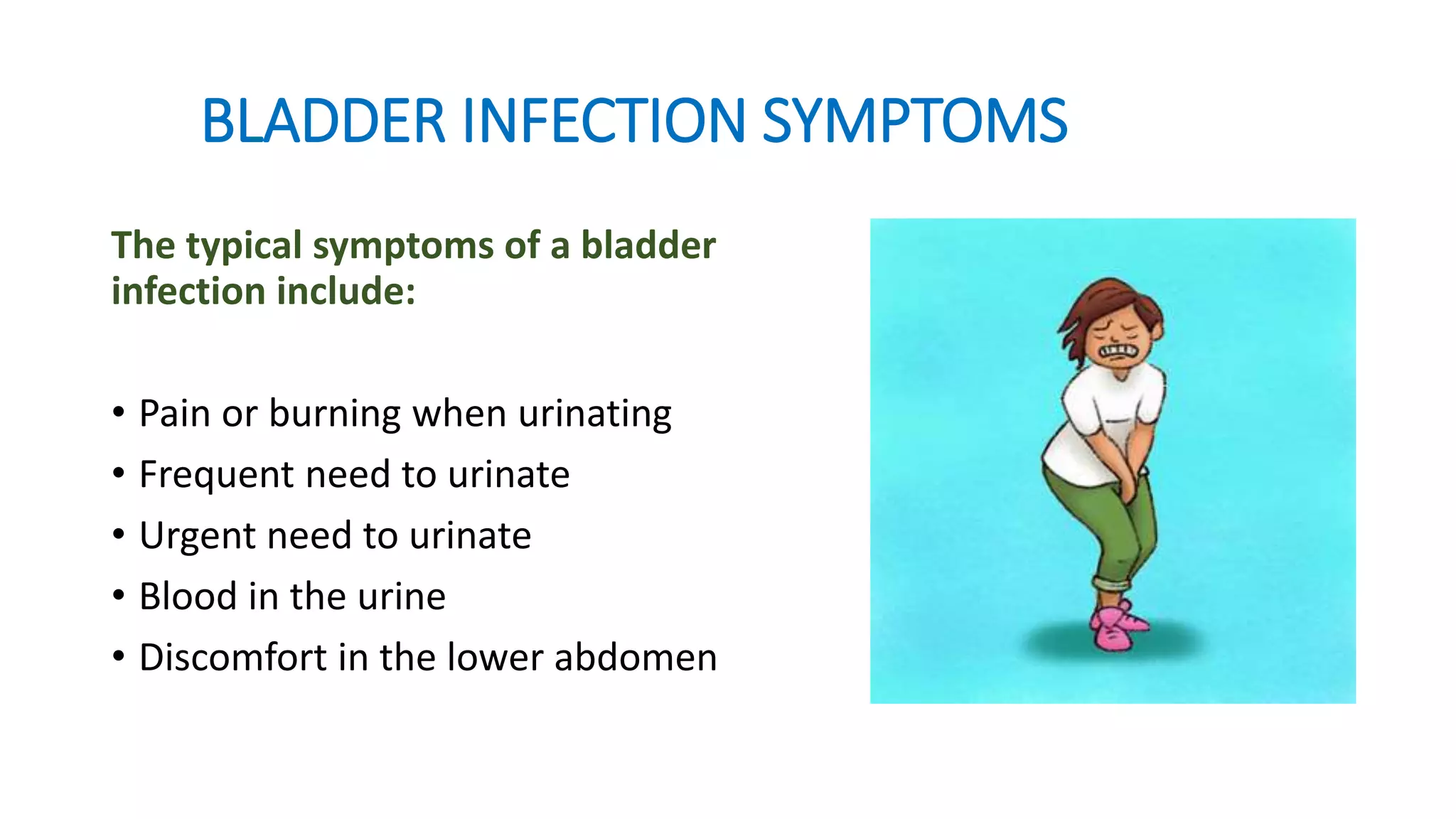 Urinary tract infection patient education | PPTX