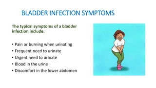 Urinary tract infection patient education | PPTX