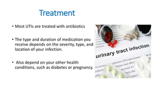 Urinary tract infection patient education | PPTX