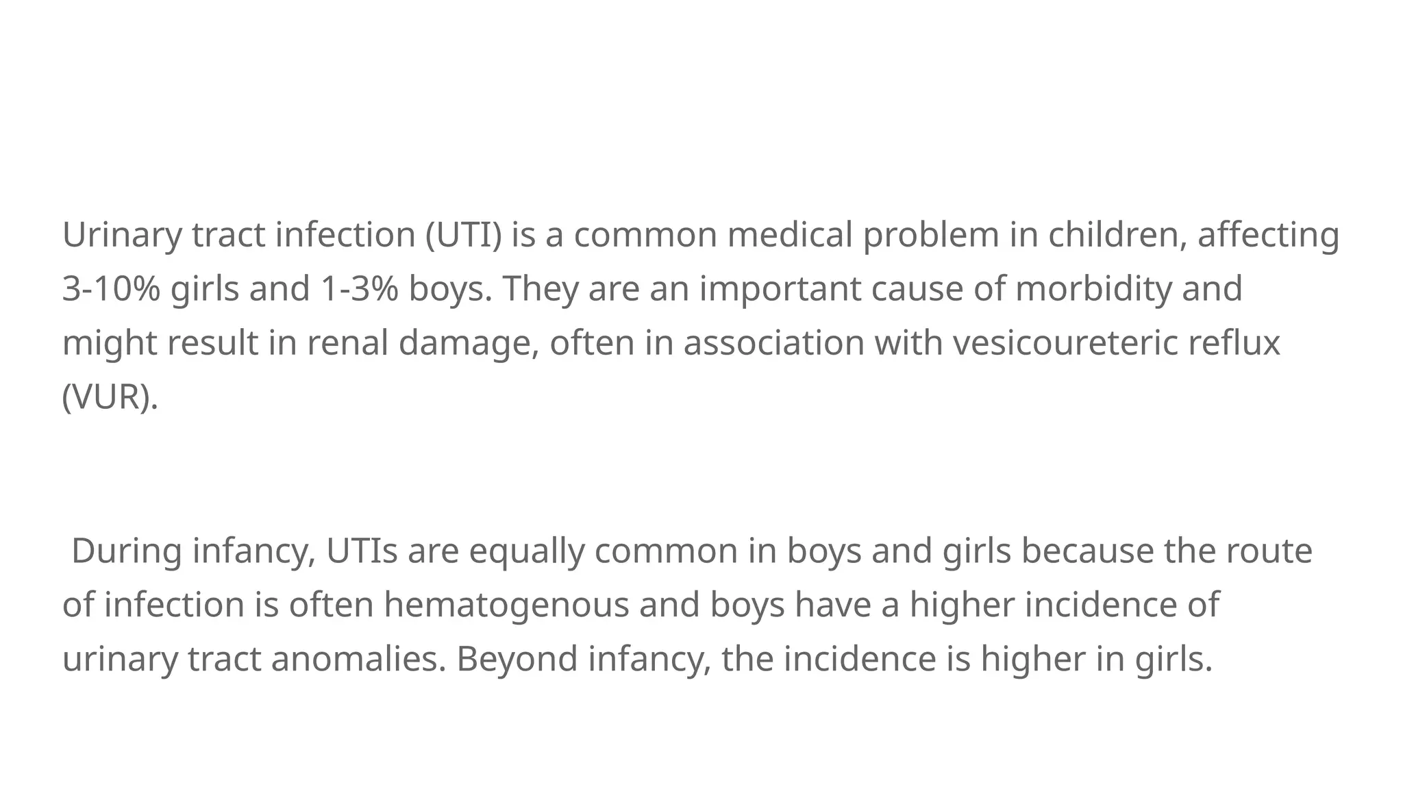 Urinary track infection in children, paediatrics.pptx