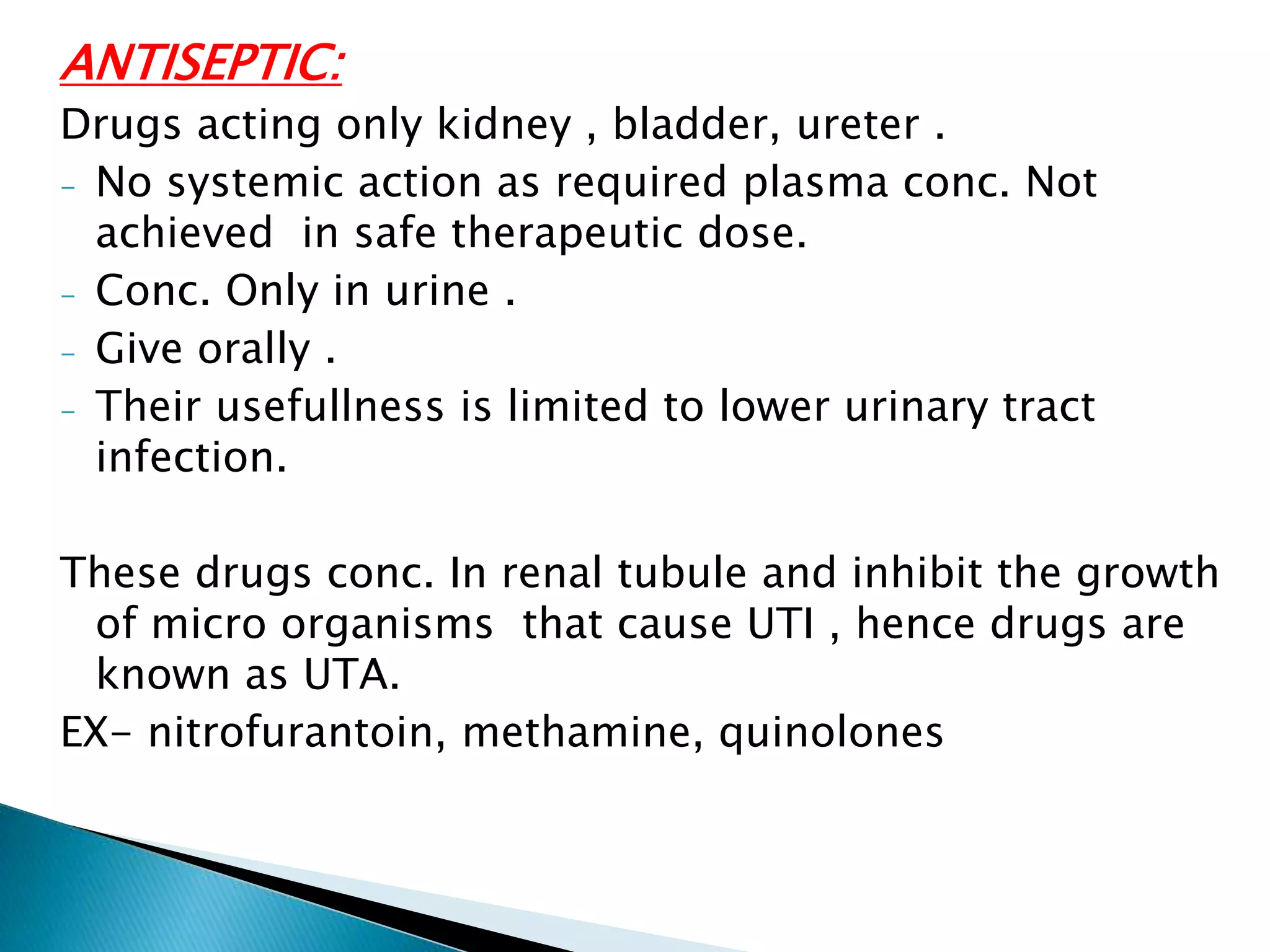 Uti ( pharmacology) | PPTX