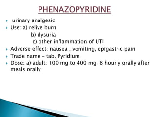 Uti ( pharmacology) | PPTX