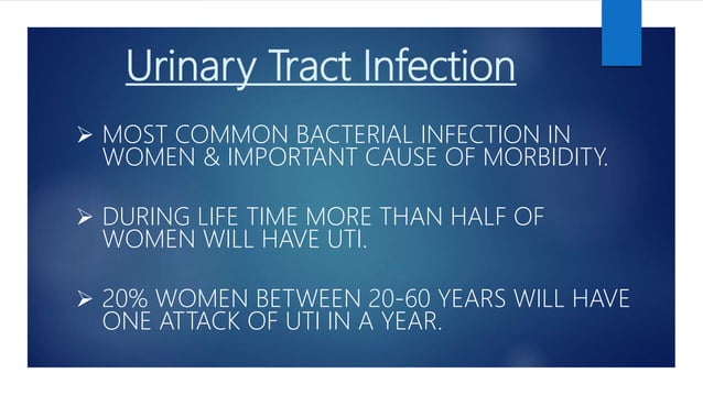Urinary track infection | PPTX | Pregnancy | Reproductive Health