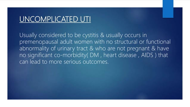 Urinary track infection | PPTX | Pregnancy | Reproductive Health