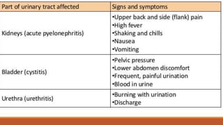 Urinary track infection | PPTX