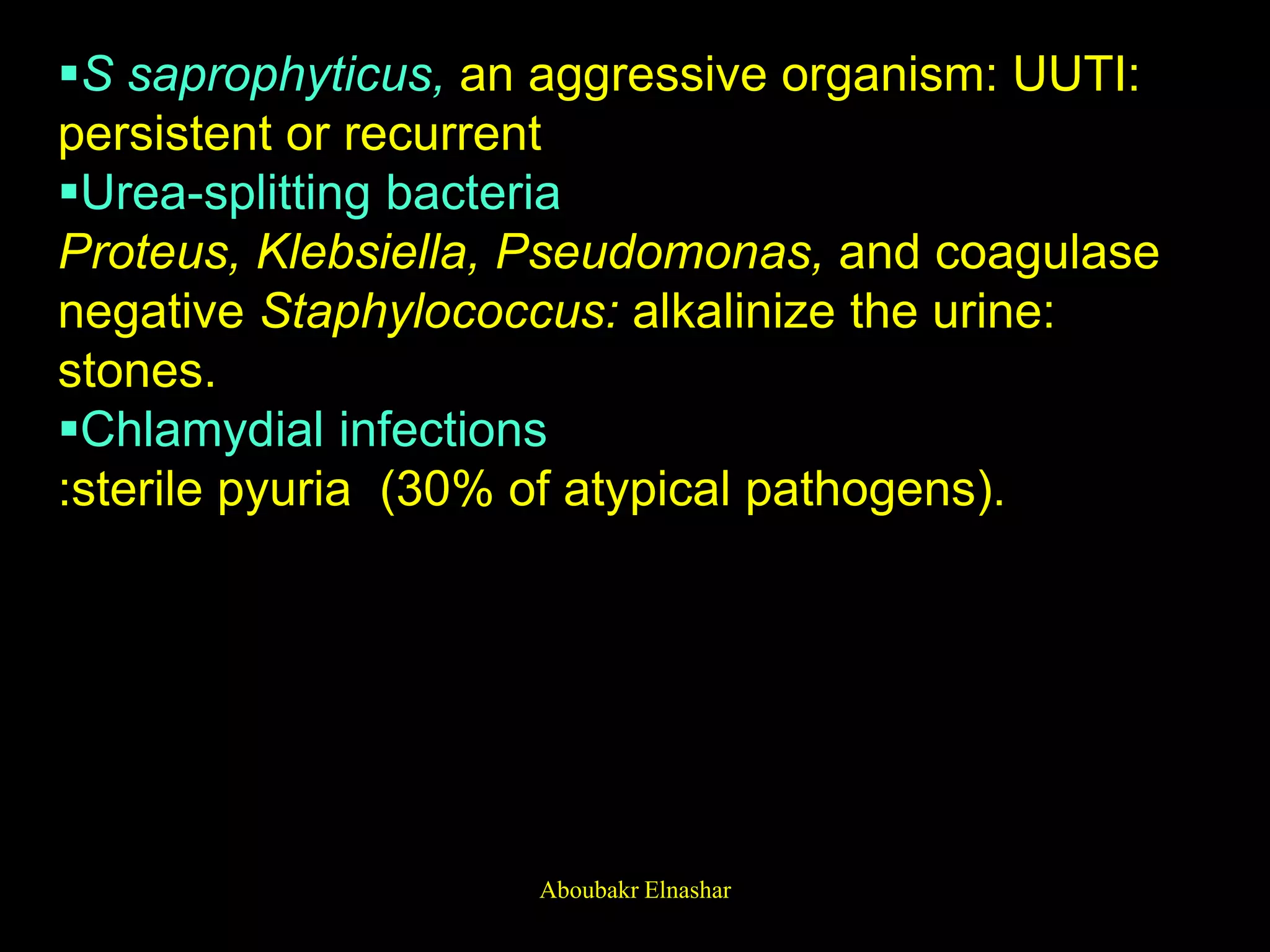 Urinary tract infections during pregnancy | PPTX