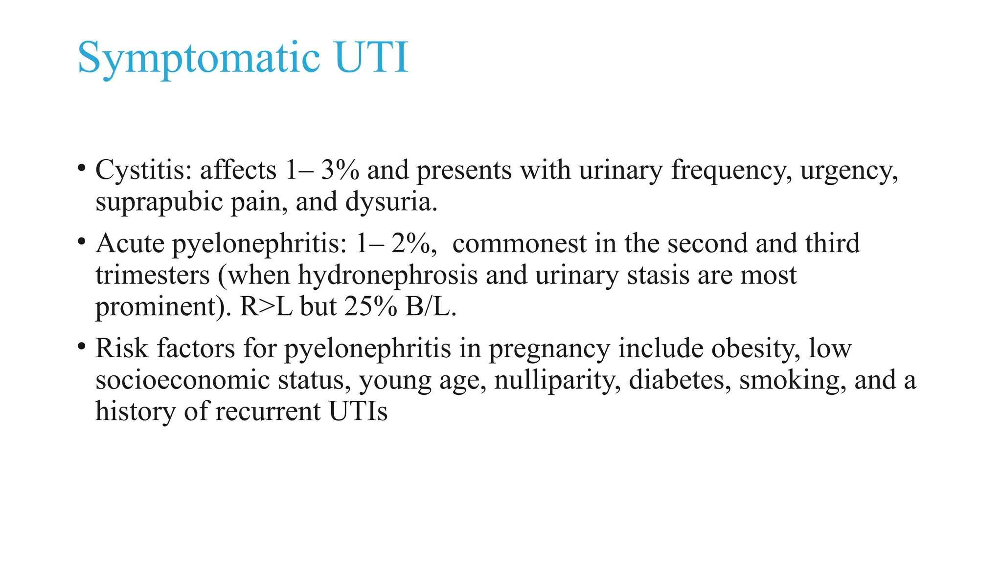 urinary tract infection in pregnancy .pptx