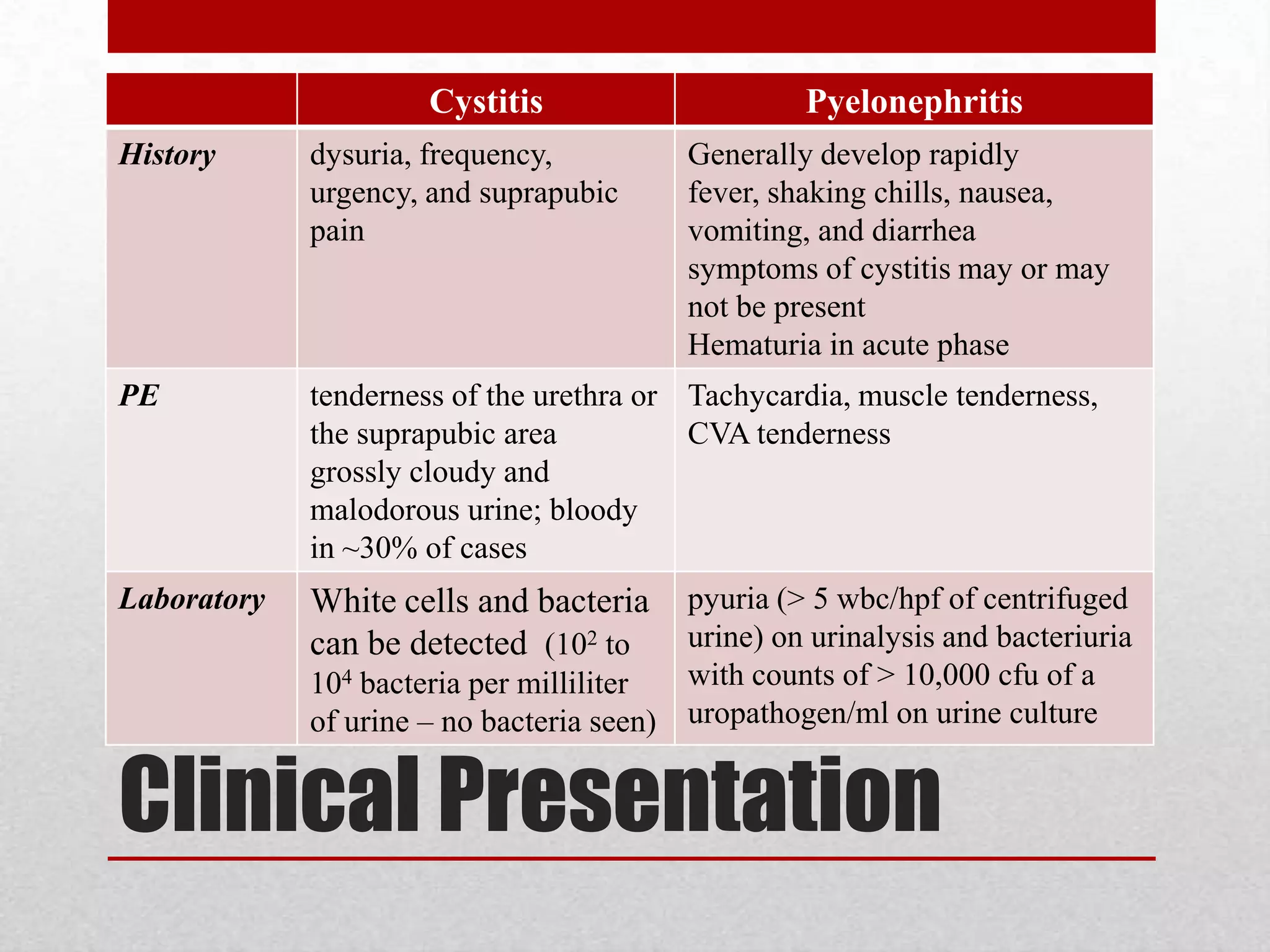 UTI Case Presentation | PPTX