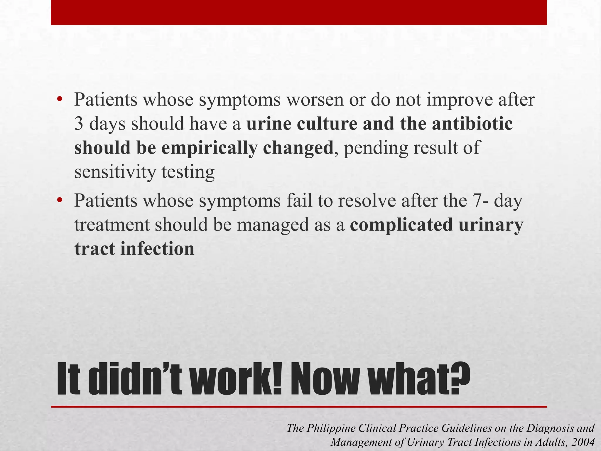 UTI Case Presentation | PPTX