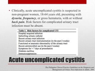 UTI Case Presentation | PPTX