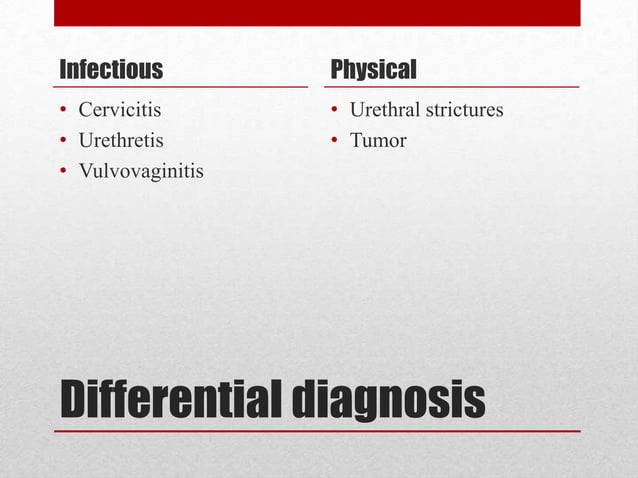 UTI Case Presentation | PPTX | Sexual Conditions | Sexual Health