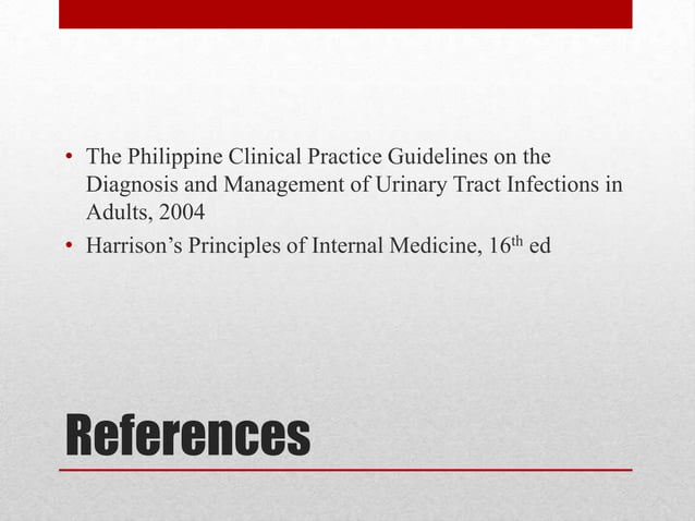 UTI Case Presentation | PPTX | Sexual Conditions | Sexual Health