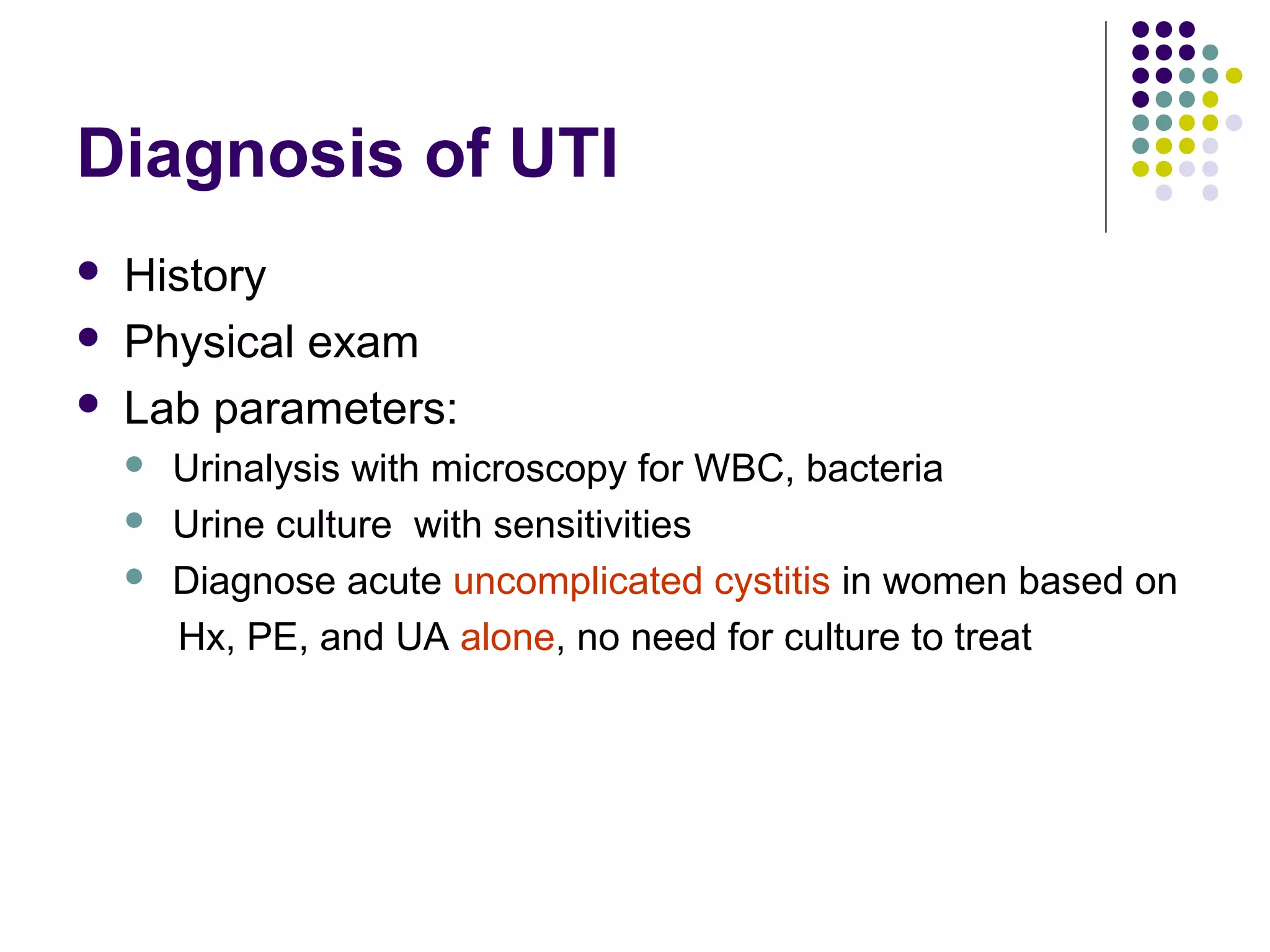 Urinary Tract Infection (UTI) | PPT