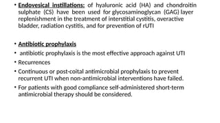 Urinary tract infection sepsis ANTIBIOTICS | PPTX