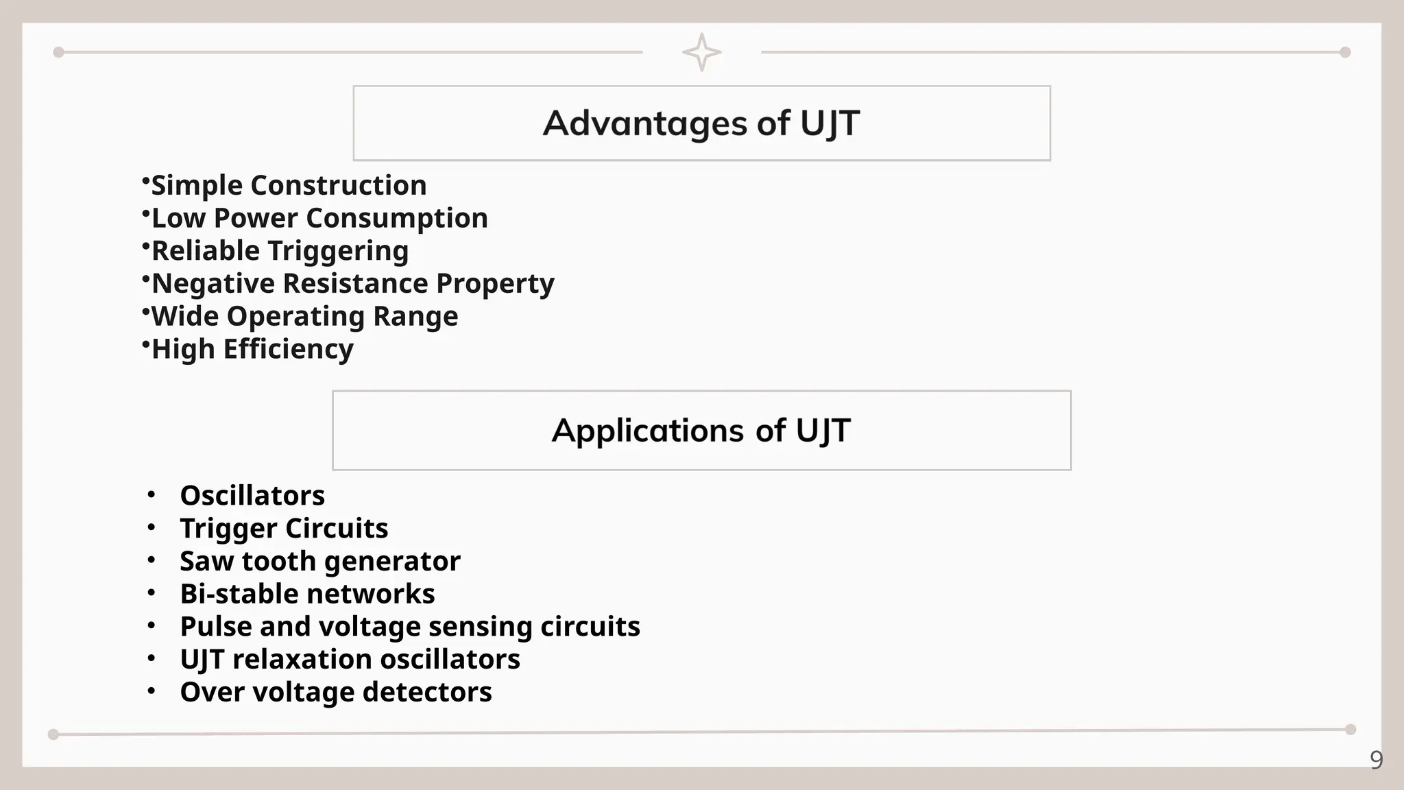 A presentation On ujt using transistor circuut | PPT