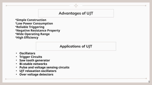 A presentation On ujt using transistor circuut | PPT