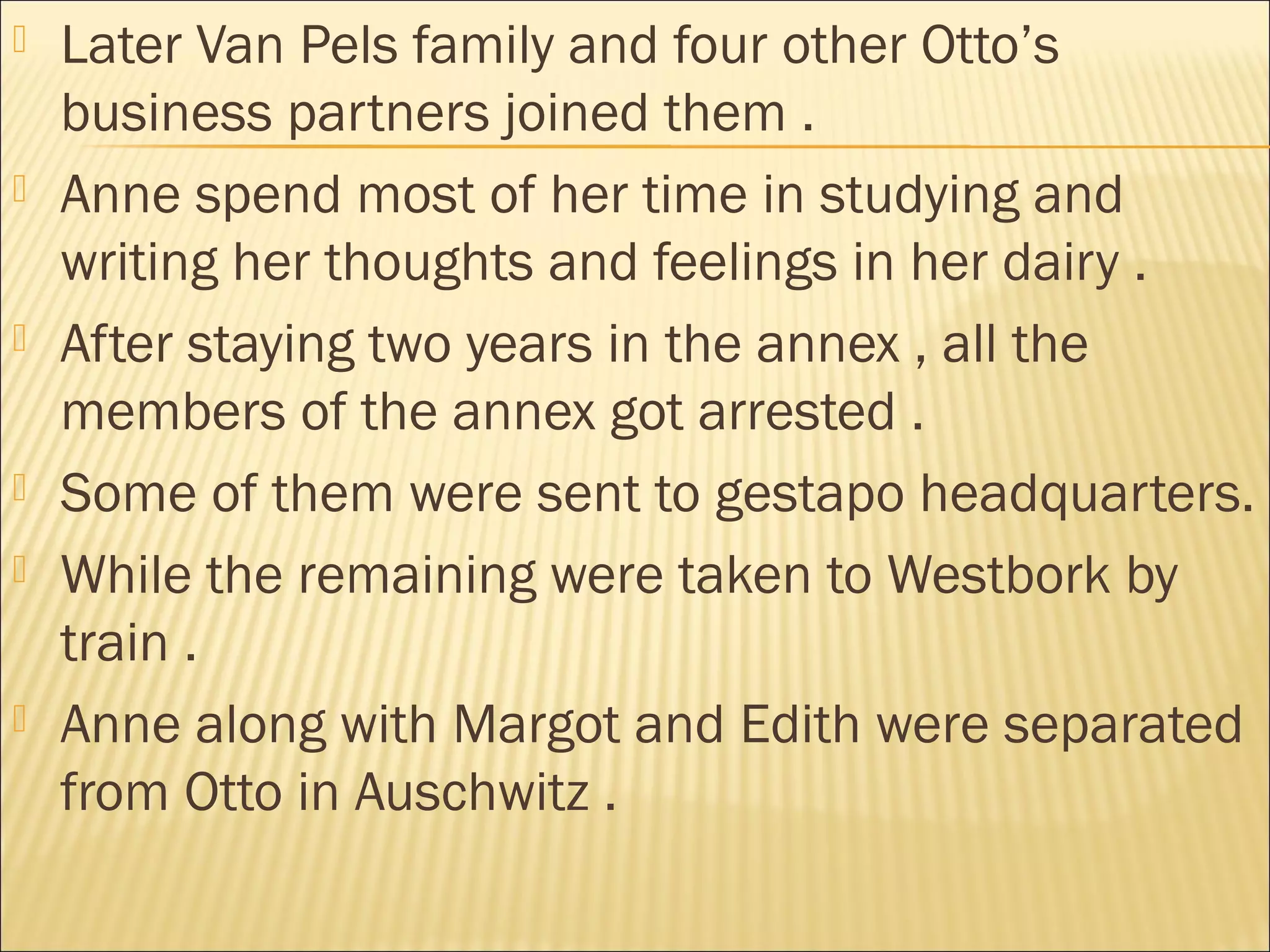 DIARY OF A YOUNG GIRL -ANNE FRANK | PPT