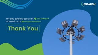 Utkarsh India- Key aspects of sports stadium lighting | PPTX