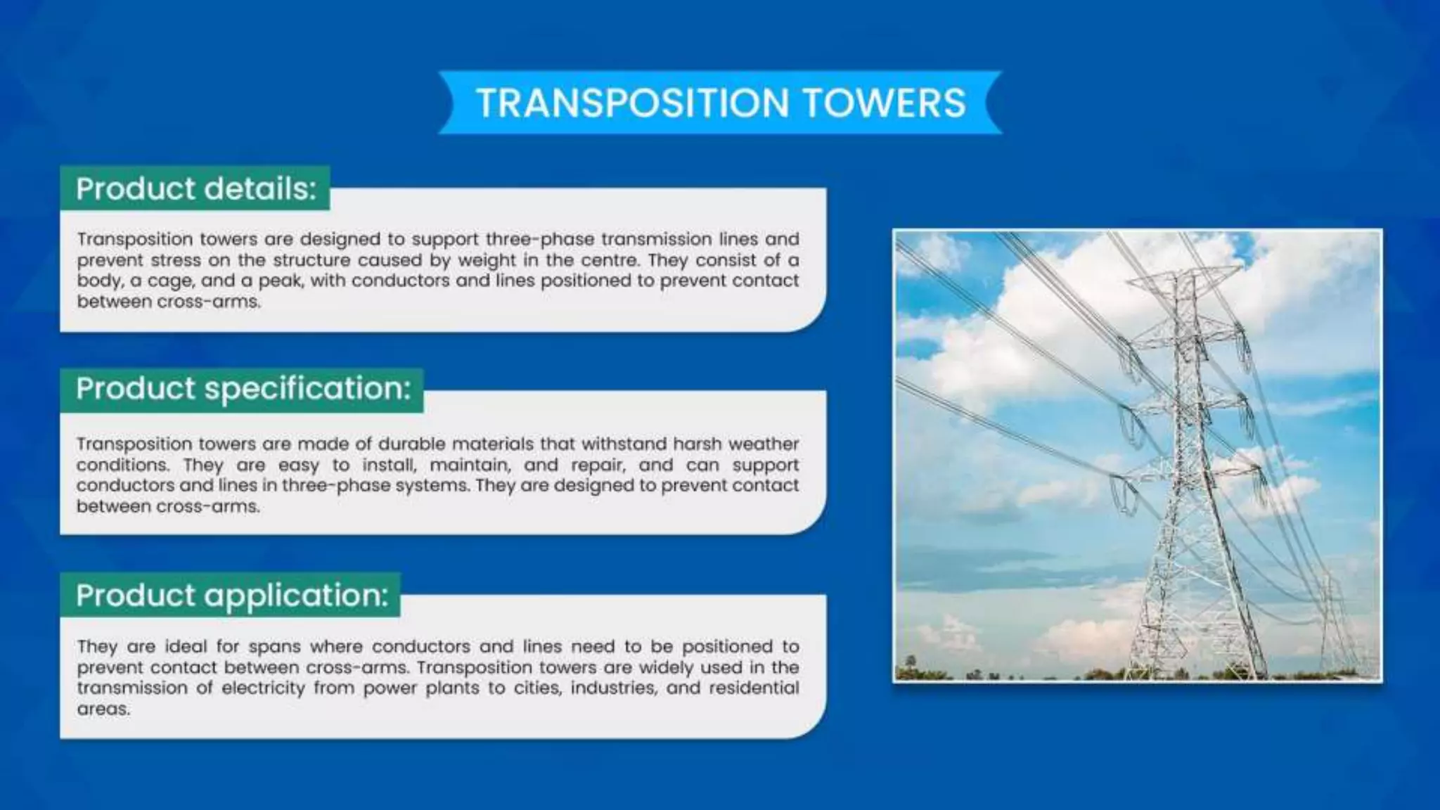 Different Types of Transmission Towers and Their Applications | PPT