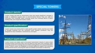 Different Types of Transmission Towers and Their Applications | PPT