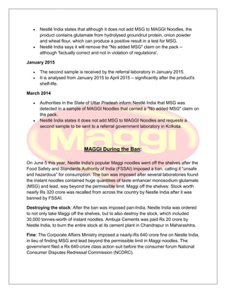 Brand Loyalty and Consumer Buying Behaviour towards maggi | PDF