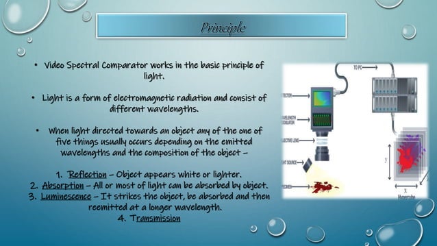 Utkarsh (Video Spectral Comparator).pptx | Cameras and Camcorders ...