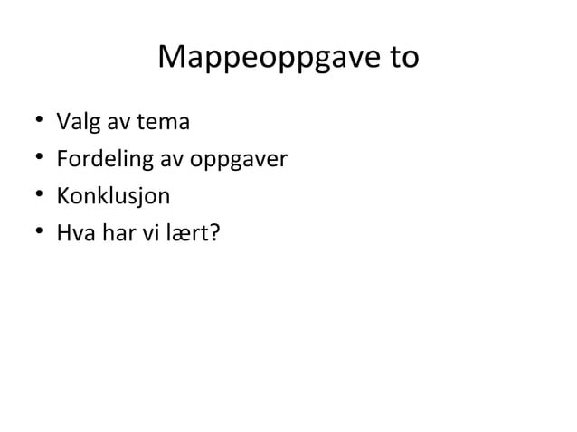 Utkast Til Muntlig Eksamen | PPT