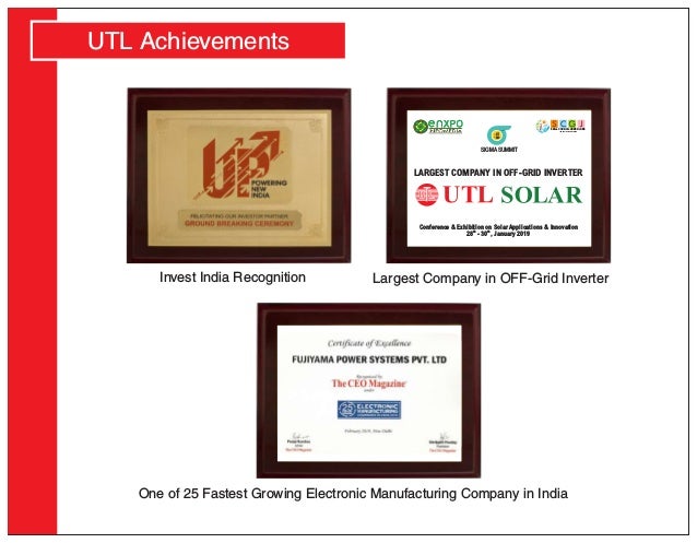 UTL SOLAR COMPANY PROFILE - 2022 | PDF
