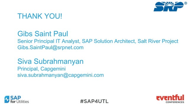 SRP Transformation Journey - SAP Business Suite and BW ON HANA 2.0 DB ...
