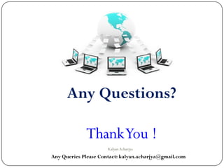 Internship Presentation B.Tech Communication Networks | PDF