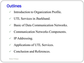 Internship Presentation B.Tech Communication Networks | PDF