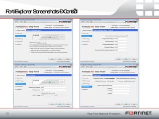 FortiGate 60C | PPT | Operating Systems | Computer Software and Applications