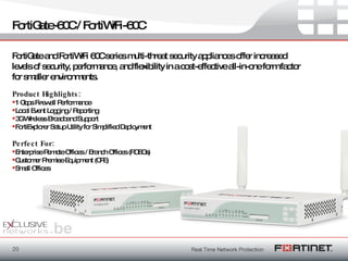 FortiGate 60C | PPT | Operating Systems | Computer Software and Applications