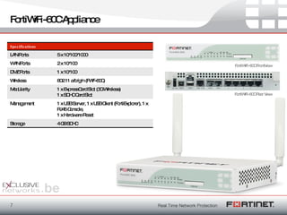 FortiGate 60C | PPT | Operating Systems | Computer Software and Applications