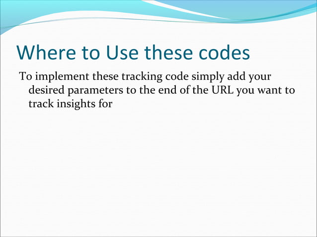 Utm Codes | PPT