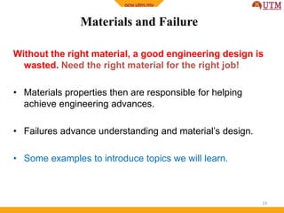 Utm intro to materials science | PDF