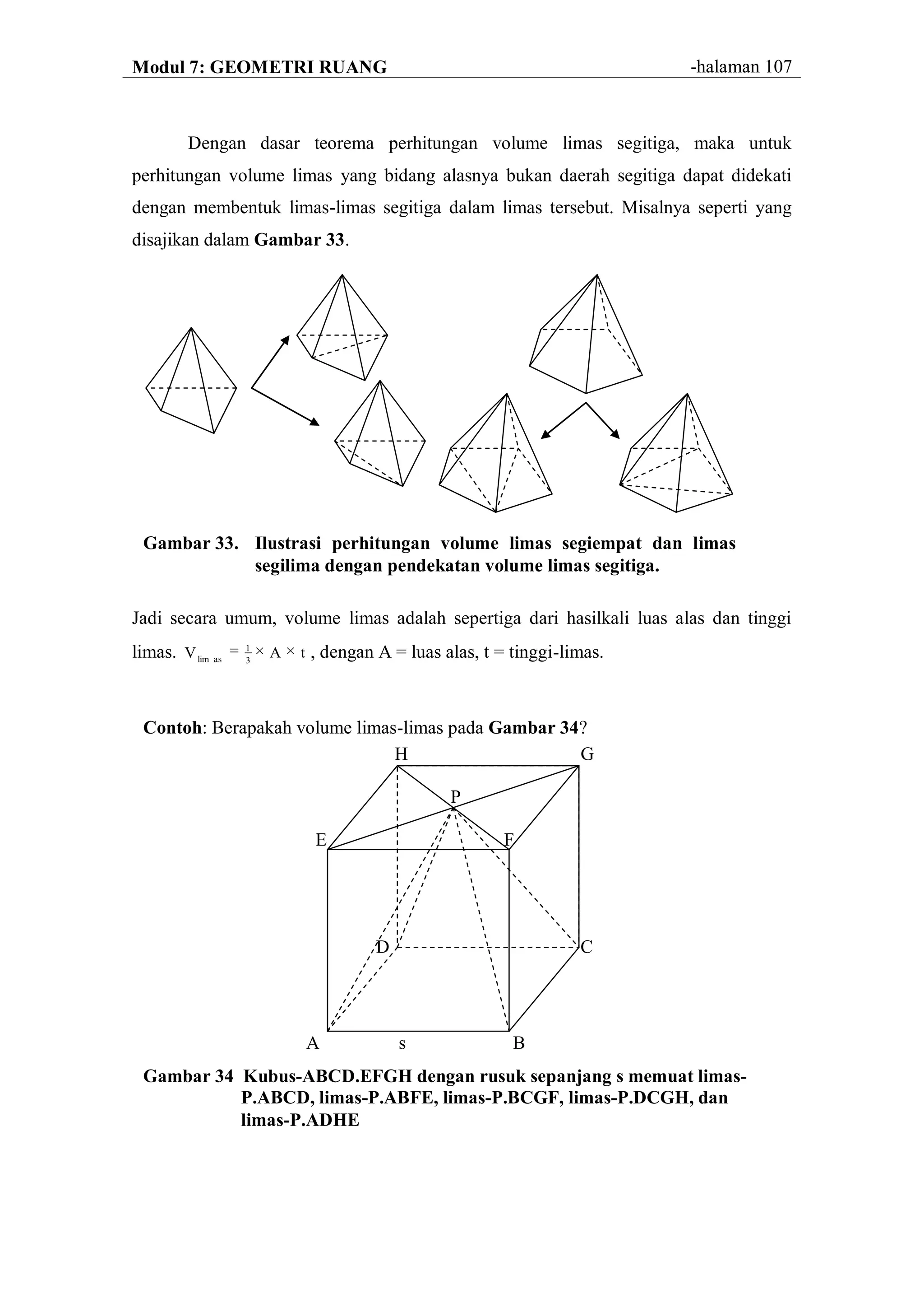 Modul Geometri Ruang | PDF