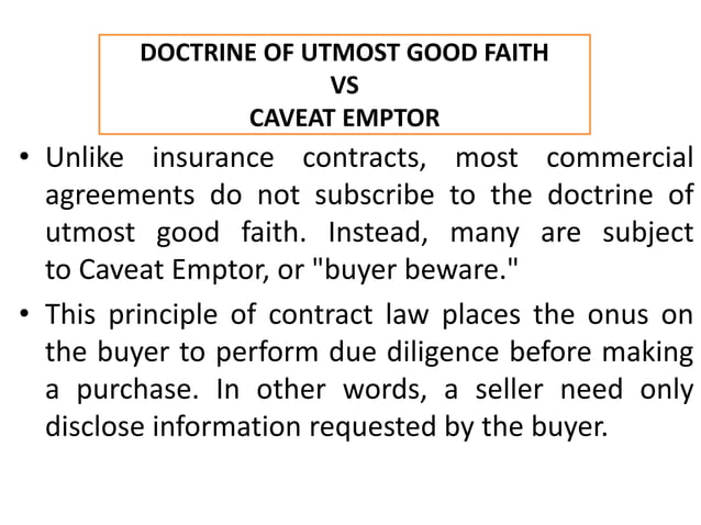 Utmost good faith ppt | PPTX | Life Insurance | Insurance