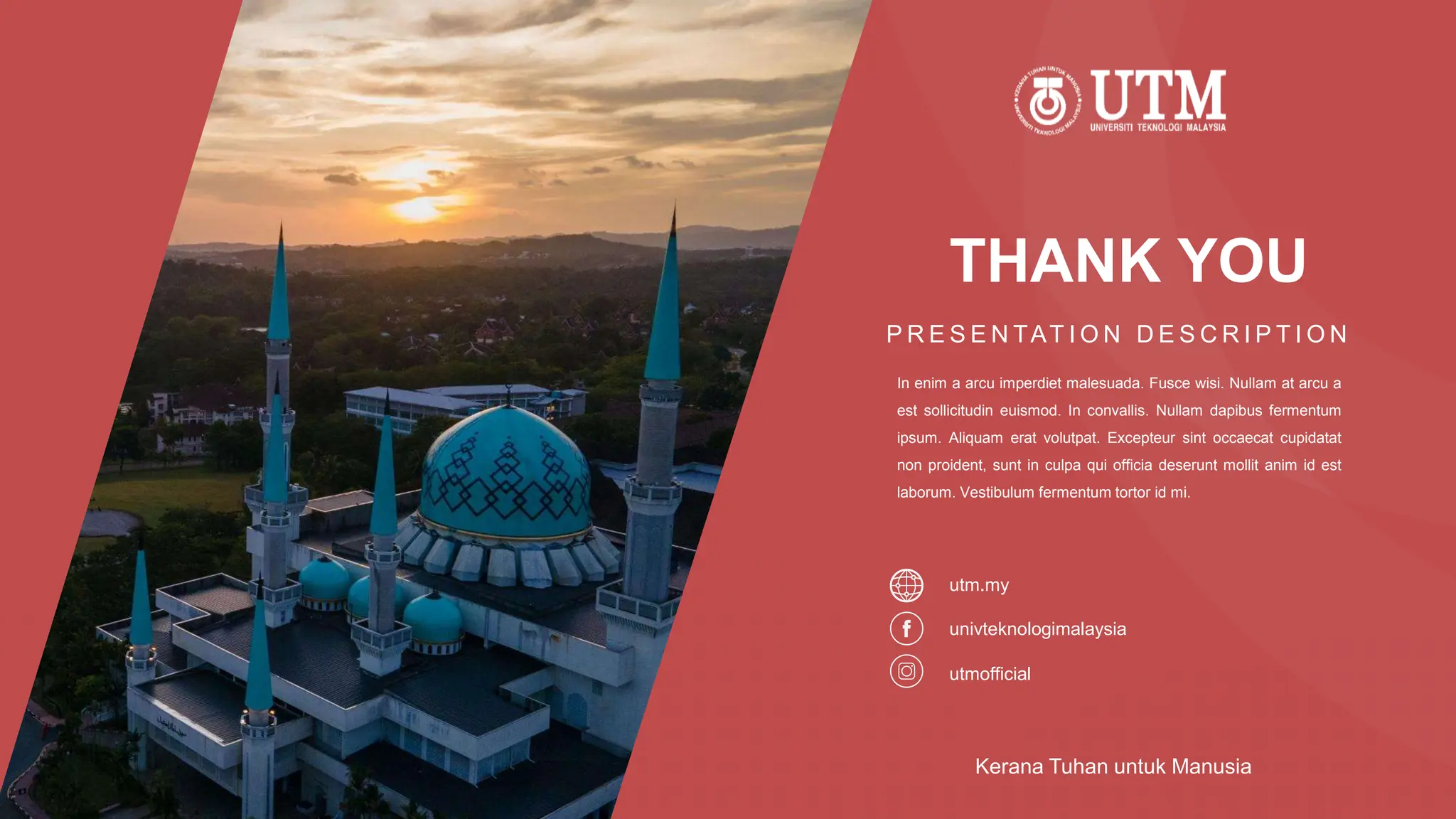 UTM PPT Professional Template latest.pptx