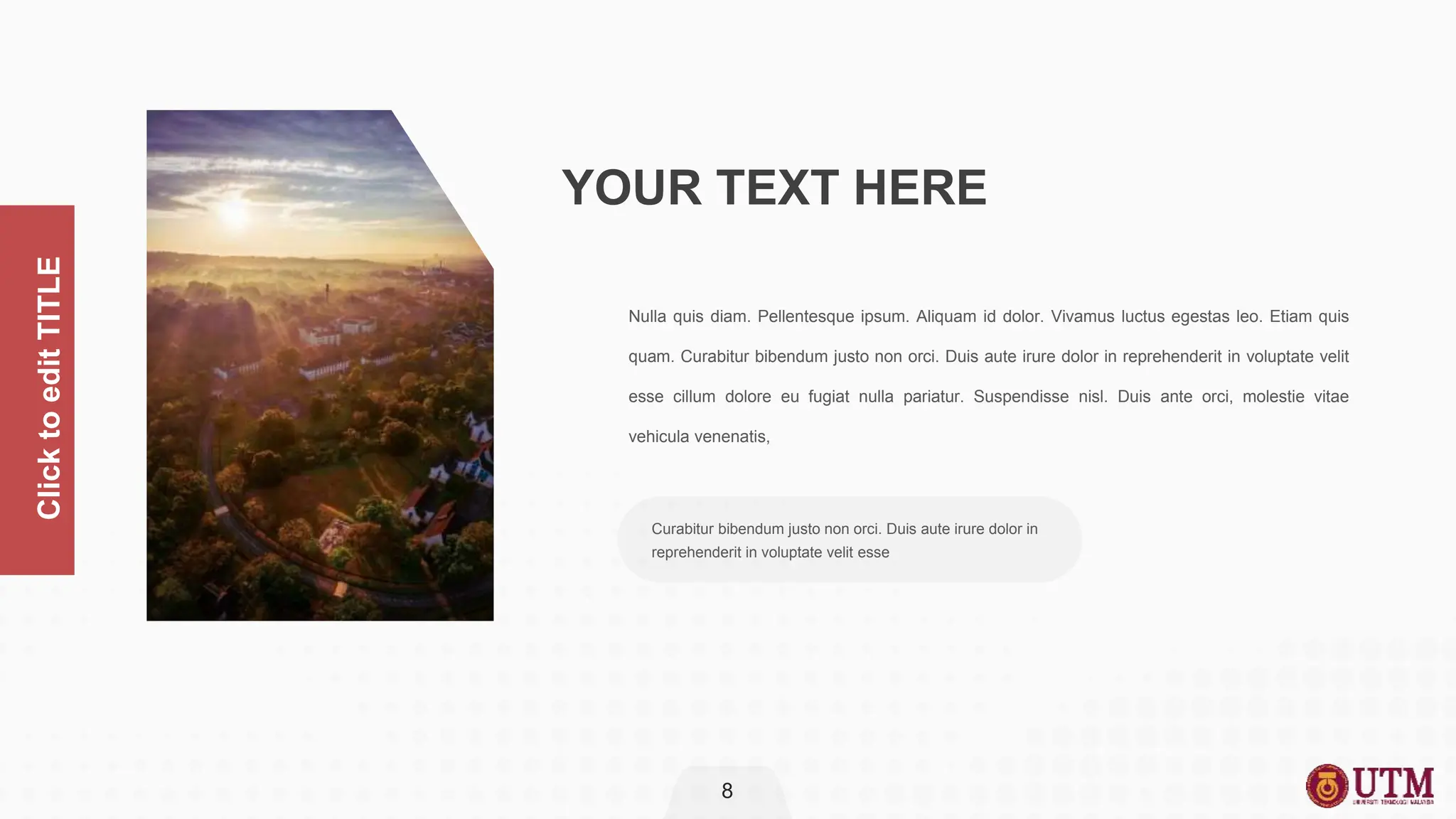UTM PPT Professional Template latest.pptx