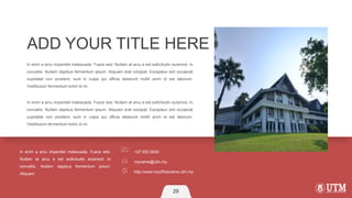 UTM PPT Professional Template latest.pptx