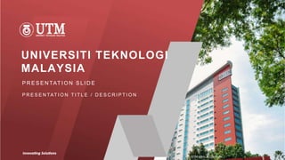 UTM PPT Professional Template latest.pptx