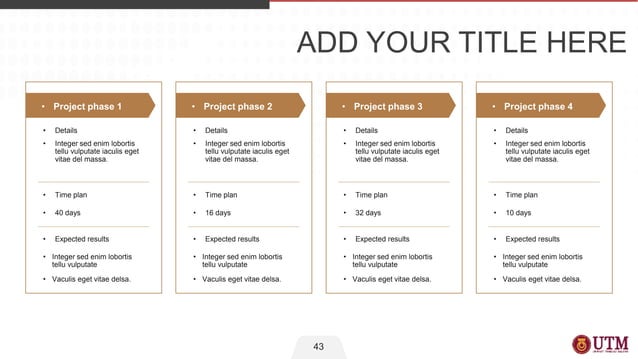 UTM PPT Professional Template latest.pptx | Auto Type | Automotive